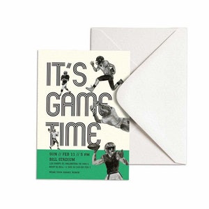 Editable Football Invitation Printable | DIY Football Team Party ...