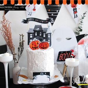 Halloween Party Kit Digital Printable. Halloween Printable. - Etsy
