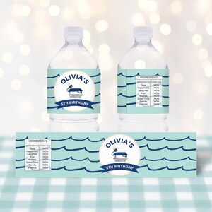 Duffy Boat Party Kit • Editable Boat Birthday Printable Set Custom ...