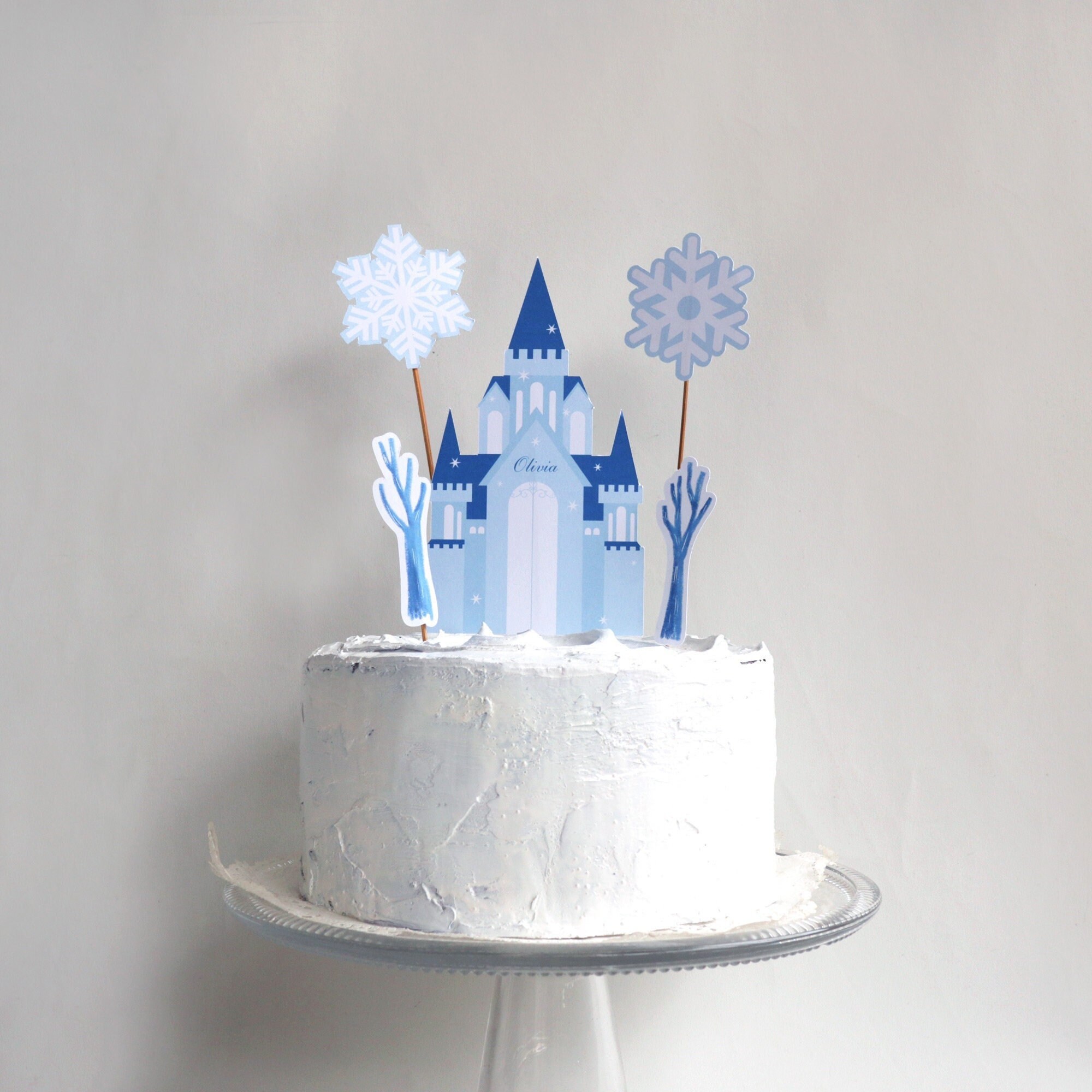 Snow Castle Cake