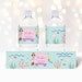 Editable Mermaid Bottle Wrappers Printable, Mermaid Drink Labels, Ocean ...