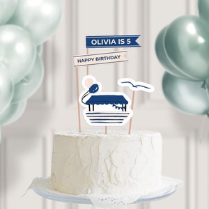 Duffy Boat Party Kit • Editable Boat Birthday Printable Set Custom ...