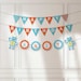 Robot Garland Printable DIY Retro Robot Pennant Banners Wall Decor ...