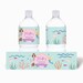 Editable Mermaid Bottle Wrappers Printable, Mermaid Drink Labels, Ocean ...