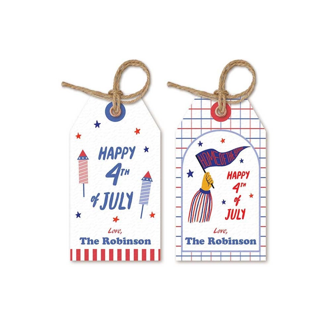 Fourth of July Favor Tag Printable | DIY Mexican Independence Day Gift ...