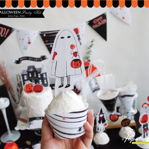 Halloween Party Kit Digital Printable. Halloween Printable. - Etsy