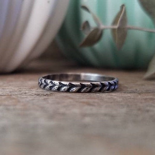 Wheat Pattern Ring - Etsy