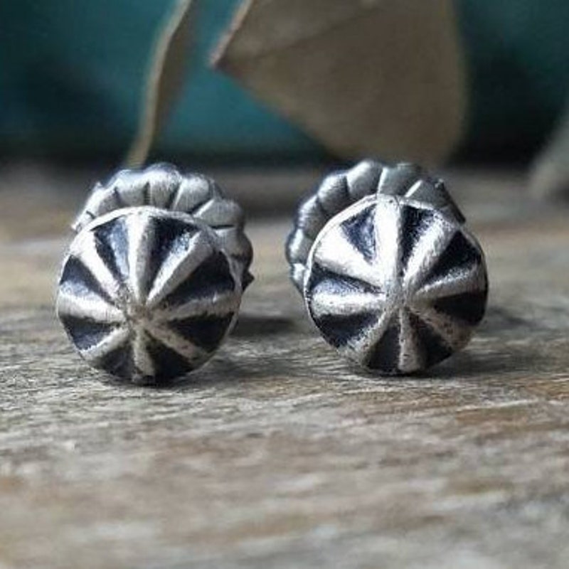 Rustic Earrings - Etsy