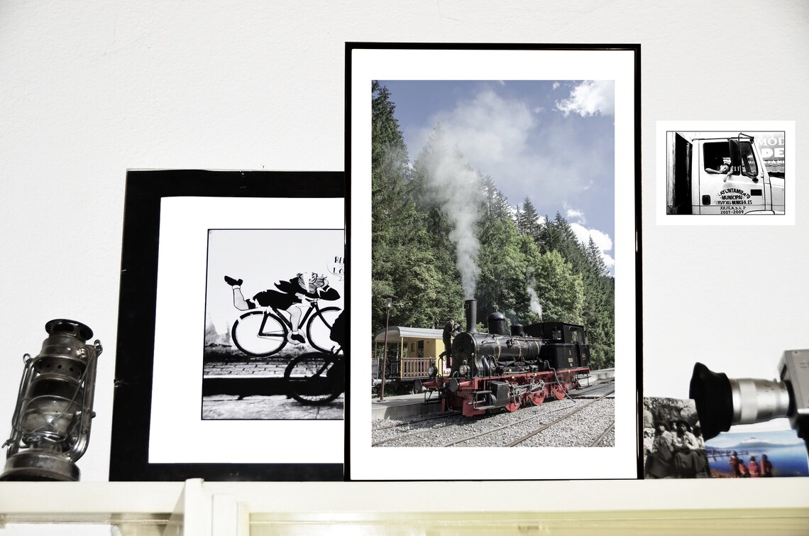 Steam Engine Poster - Etsy