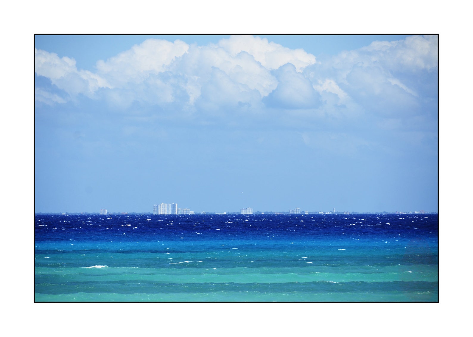Color Photography, Mexican Carribean Blue Sea, Playa Del Carmen ...