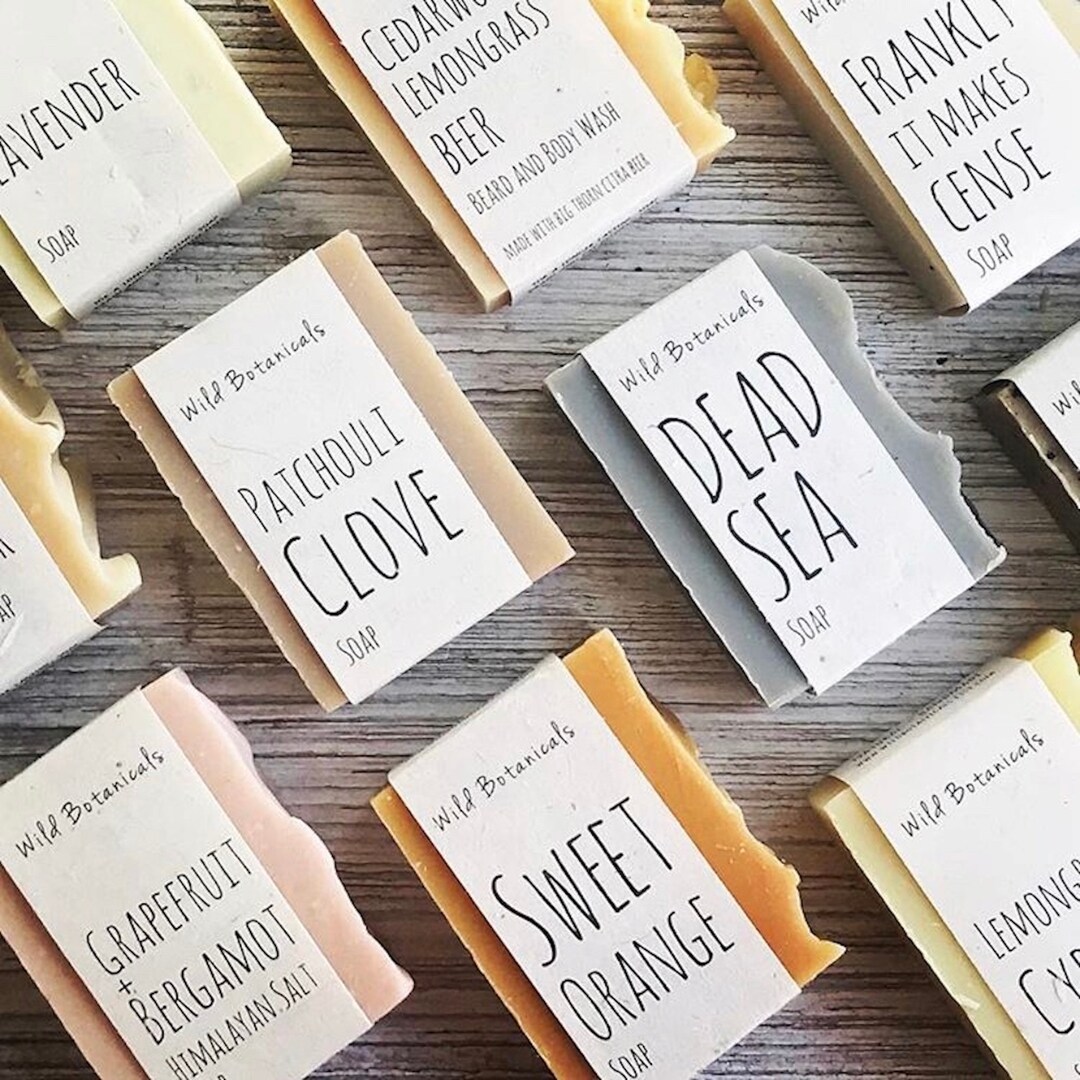 Any 3 Soaps, Three Soaps of Your Choice, All Natural, Unscented ...