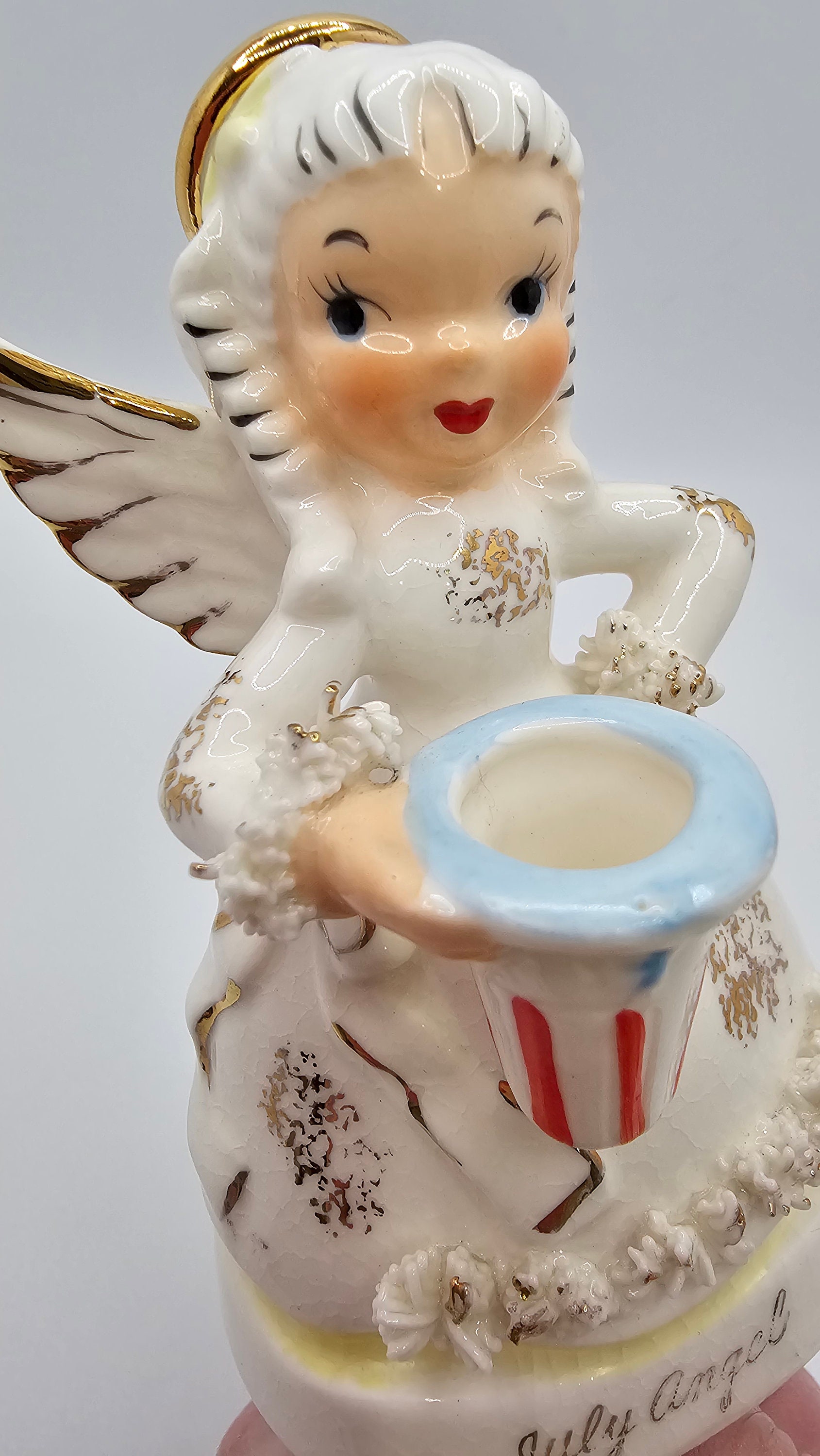 Vintage Napco July Angel - Etsy