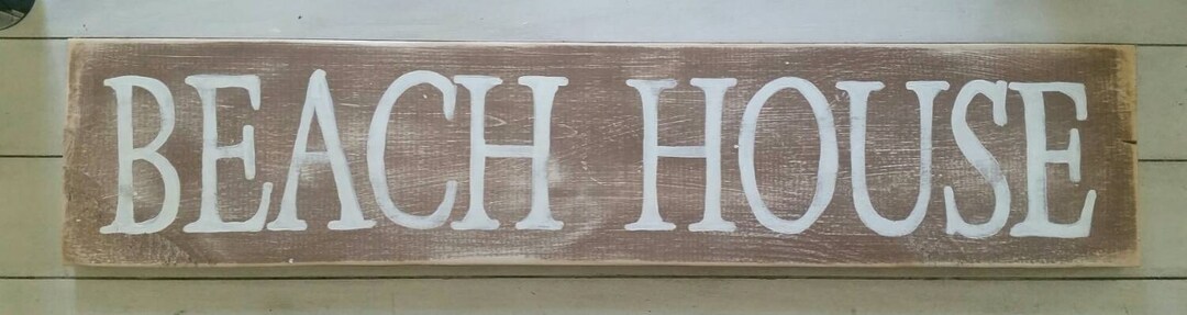 Beach House Sign - Etsy
