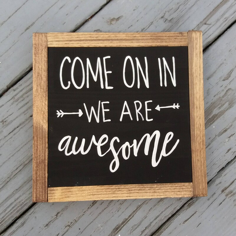 We Are Awesome - Etsy