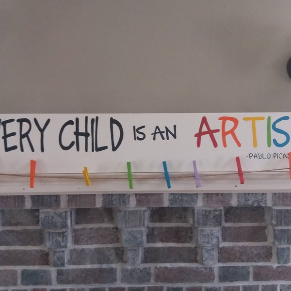 Every Child is an Artist - Etsy
