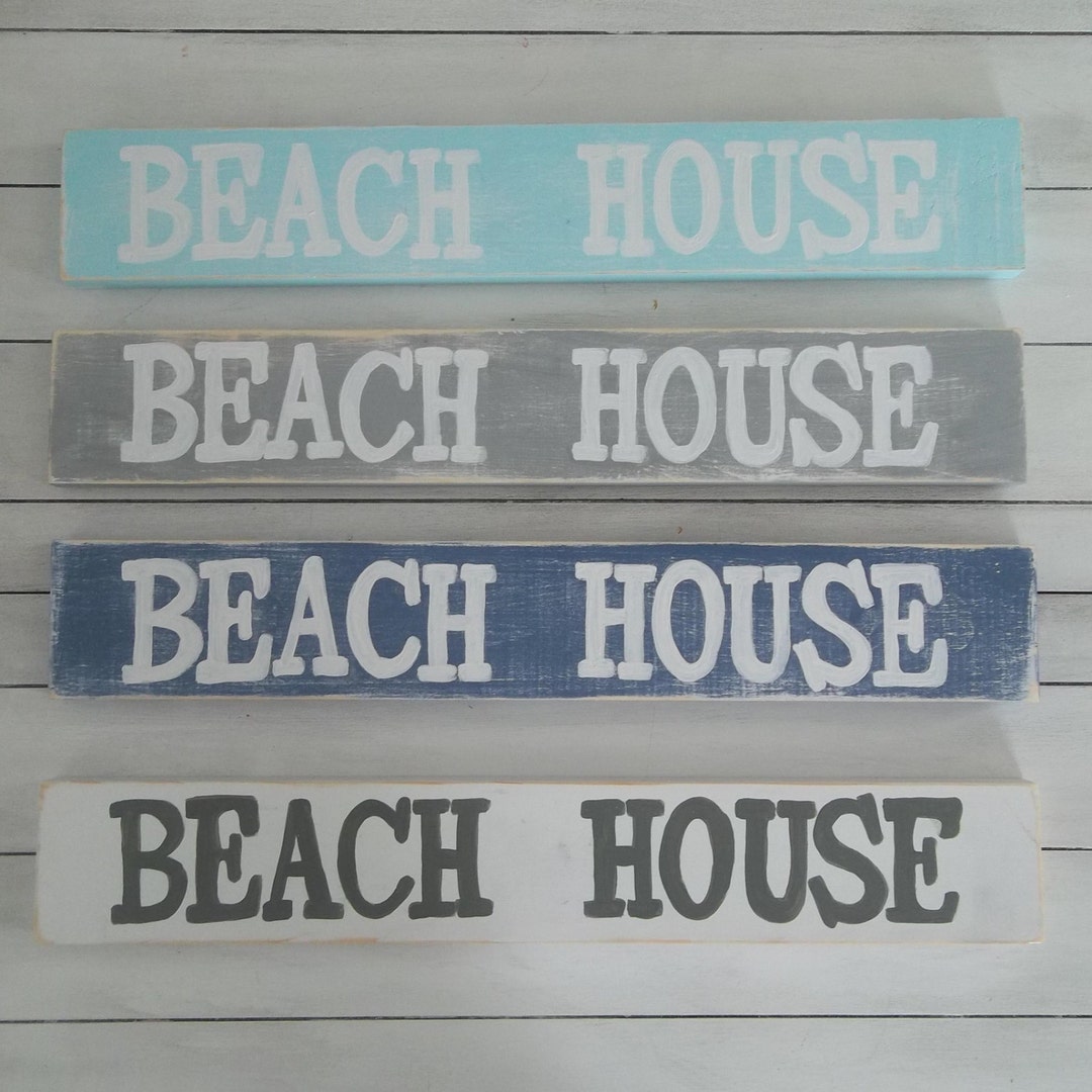 Beach House Sign - Etsy