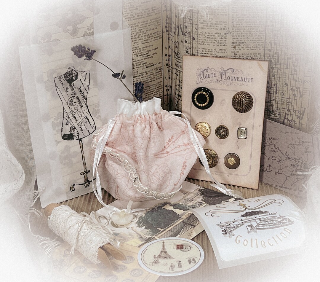 French Collection Button Card Bundles - Etsy