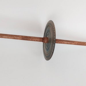 Akha Style Spindle in Sugar Maple and Black Walnut made to Order - Etsy