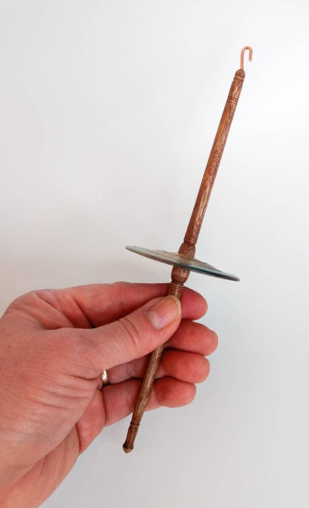 Akha Style Spindle in Sugar Maple and Black Walnut made to | Etsy