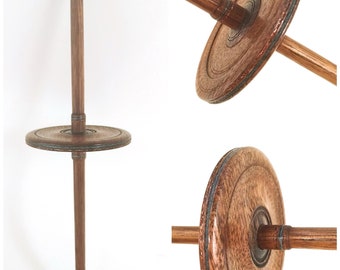 Akha Style Spindle in Sugar Maple and Black Walnut made to | Etsy