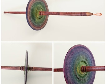 Akha Style Spindle in Sugar Maple and Black Walnut made to | Etsy