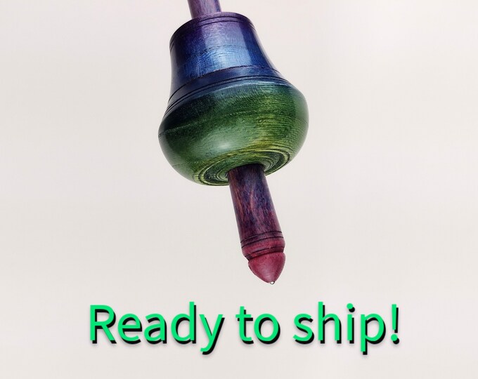 Tibetan Style Supported Spindle With Steel Tip for Hand Spinning in ...