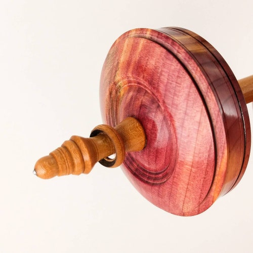 Akha Style Spindle in Sugar Maple and Black Walnut made to - Etsy