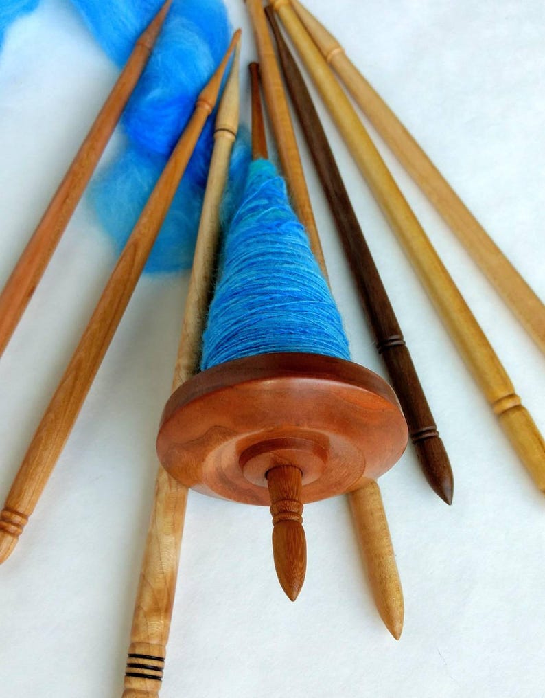 Extra Shaft for Interchangeable Whorl Tibetan Spindle for Hand Spinning ...