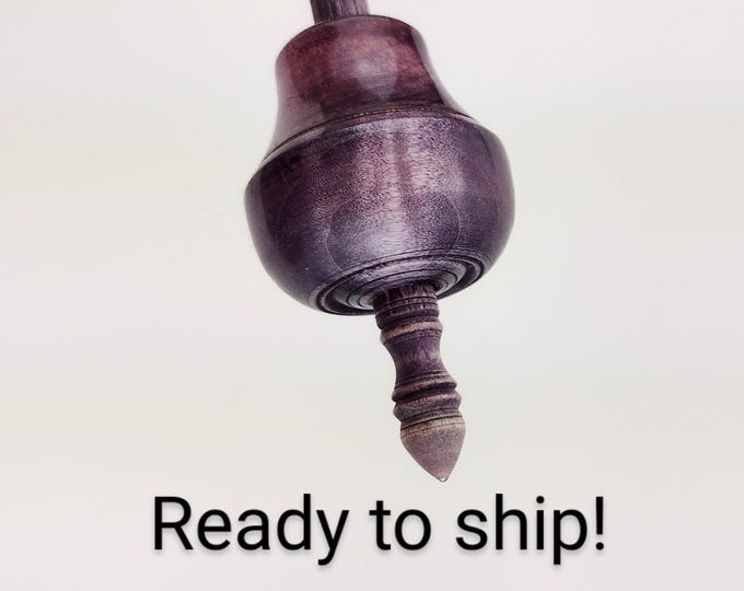 Tibetan Style Supported Spindle With Steel Tip for Hand Spinning in ...