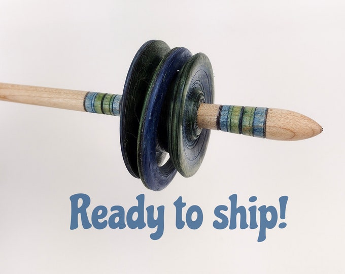 Peruvian Chac-chac Spindle for Hand Spinning ~ Low Whorl Spindle in ...