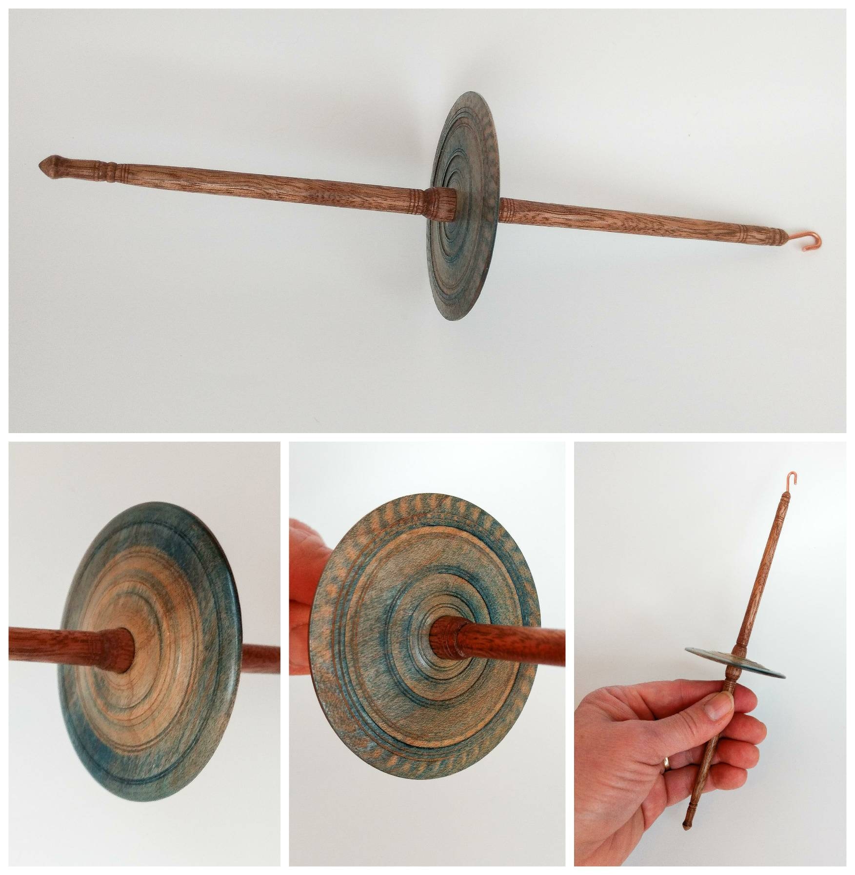 Akha Style Spindle in Sugar Maple and Black Walnut made to | Etsy