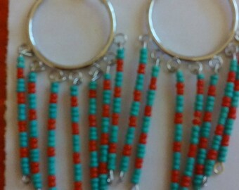 Red seed bead | Etsy