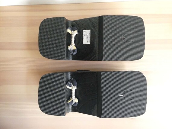 Japanese vintage clogs - men's "geta" clogs - wooden … - Gem