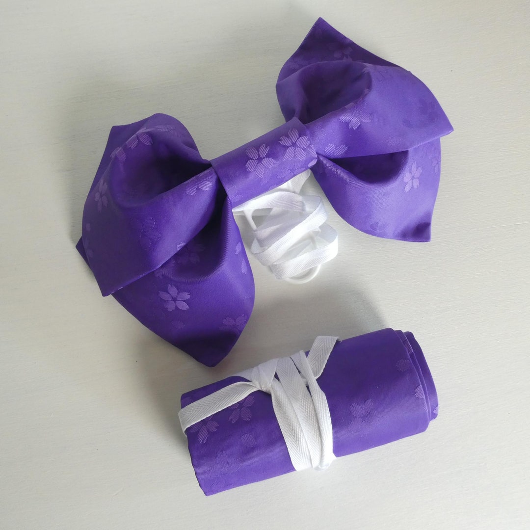 Pre-tied Casual Obi Sash - Japanese Vintage - Han-haba Sash (half Width ...