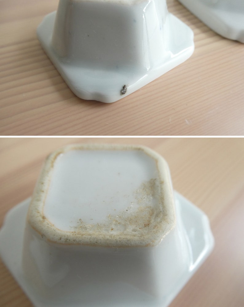 Porcelain Mini Dishes Japanese Vintage mame-zara tiny | Etsy