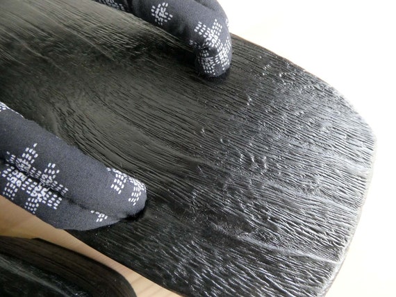 Japanese vintage clogs - men's "geta" clogs - wooden … - Gem