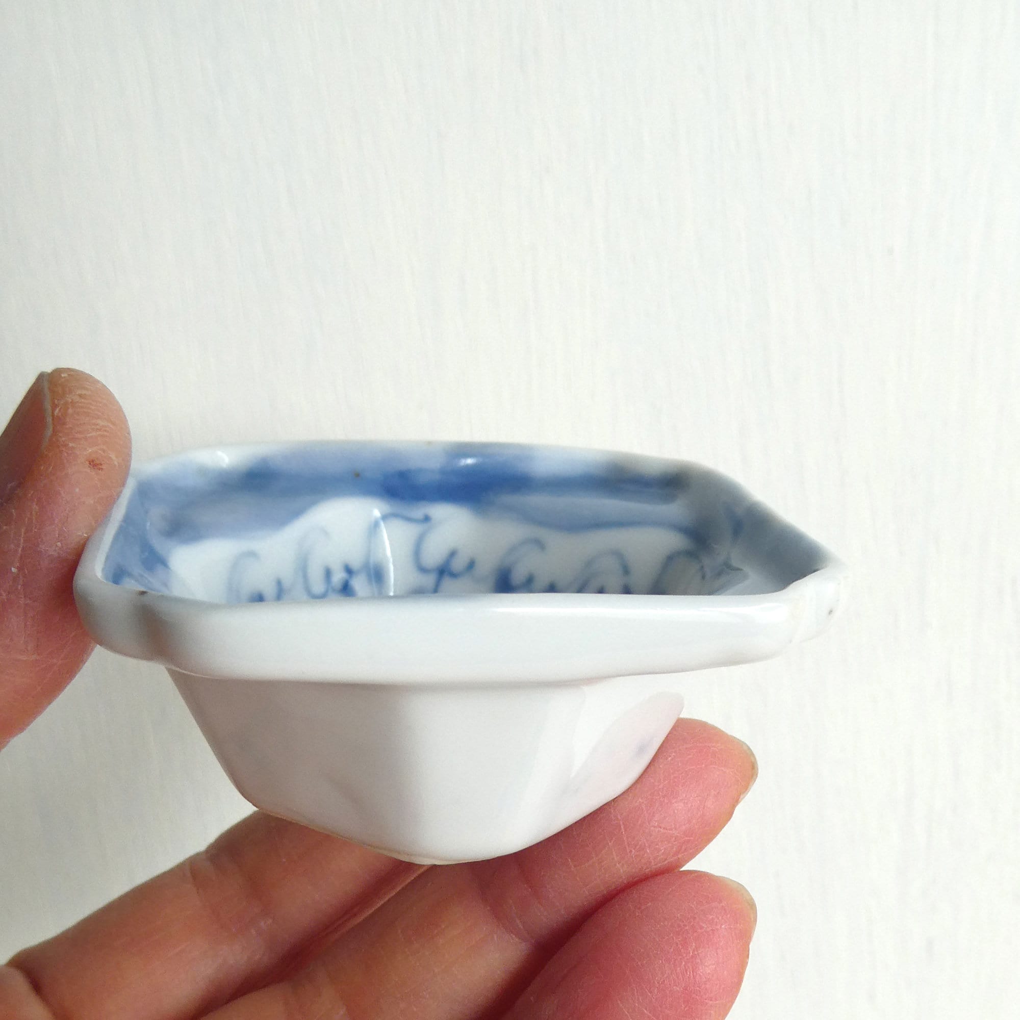 Porcelain Mini Dishes Japanese Vintage mame-zara tiny | Etsy