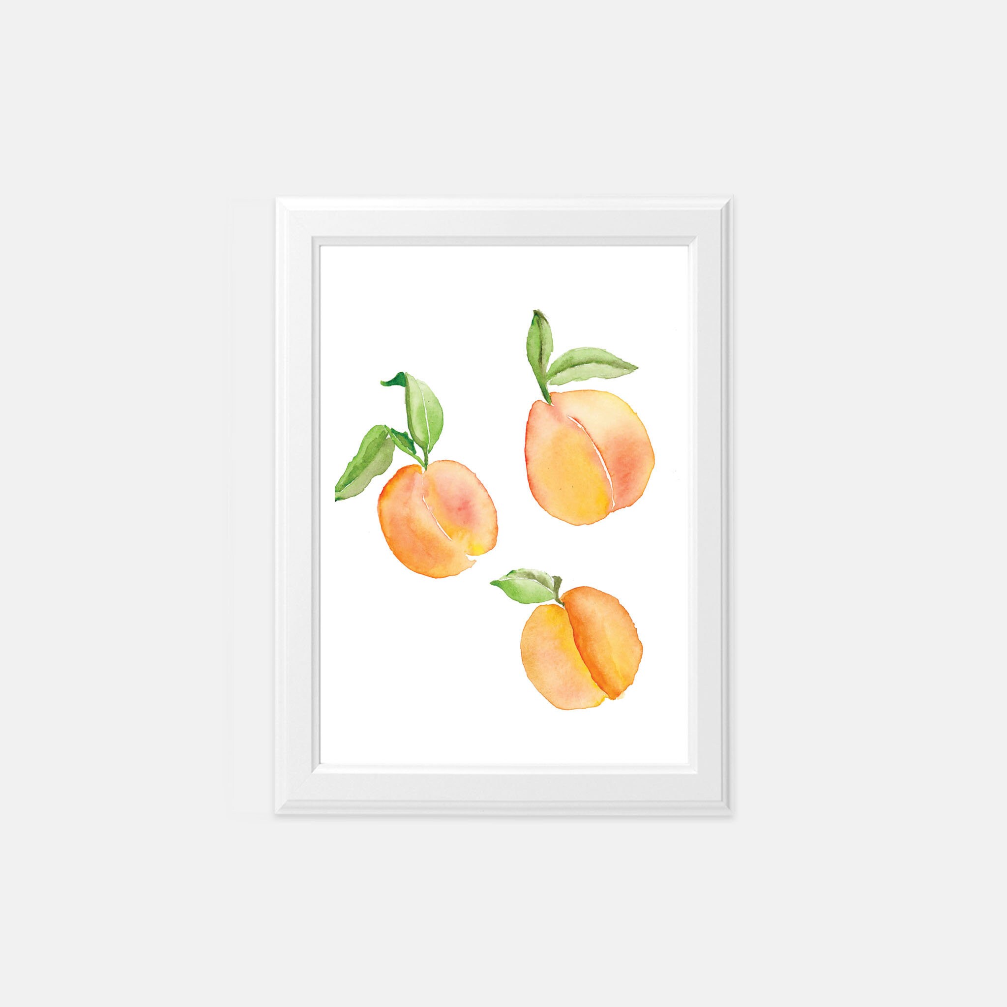 Market Fresh Collection: Peach Trio Print - Etsy