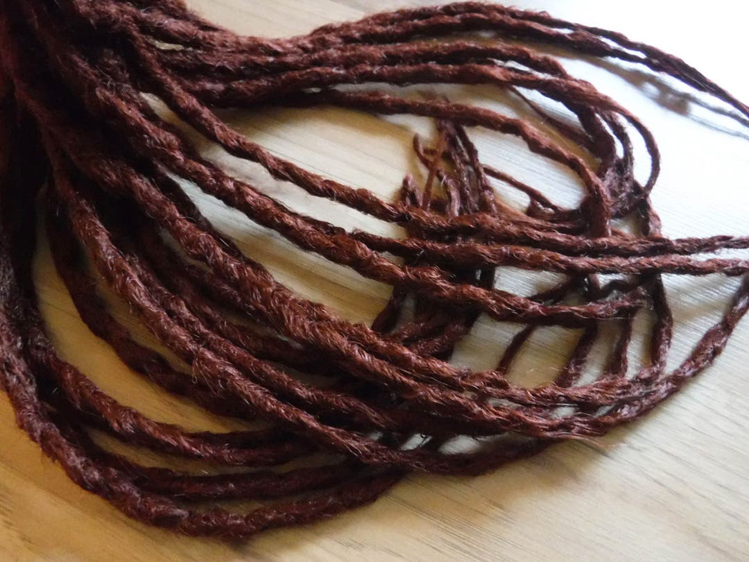 Synthetic Dreadlocks - Sample Set of 10 Ends - Microthin Natural ...