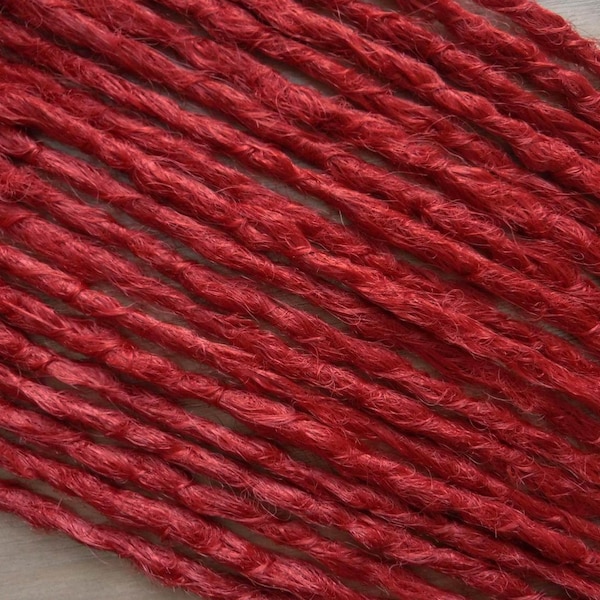 Red Dreadlocks - Etsy