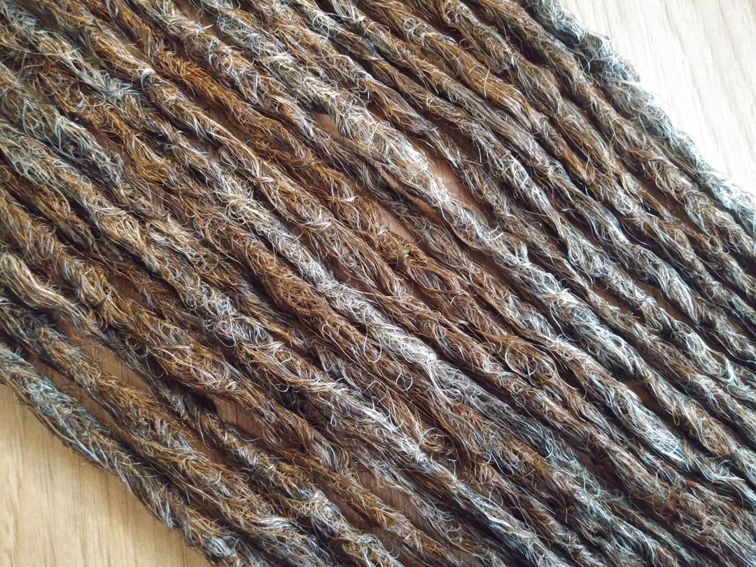 Synthetic Dreadlocks - Dapple Blend 10 SE - Natural Texture Microthin ...