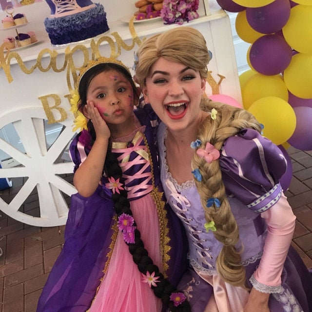 Tangled Rapunzel Full Body Braid