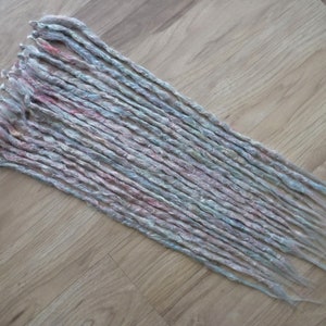 Synthetic Dreadlocks - Custom Color Blend - Holographic - Crocheted ...