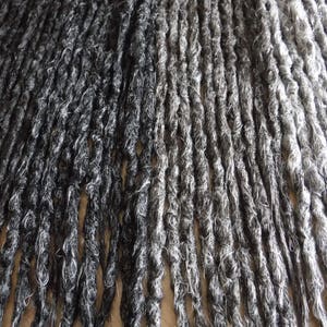Synthetic Dreadlocks - Full Set (80 Ends) Crocheted Natural Texture ...