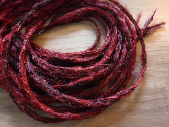 Synthetic Dreadlocks Custom Color Blend Cherry Cola | Etsy