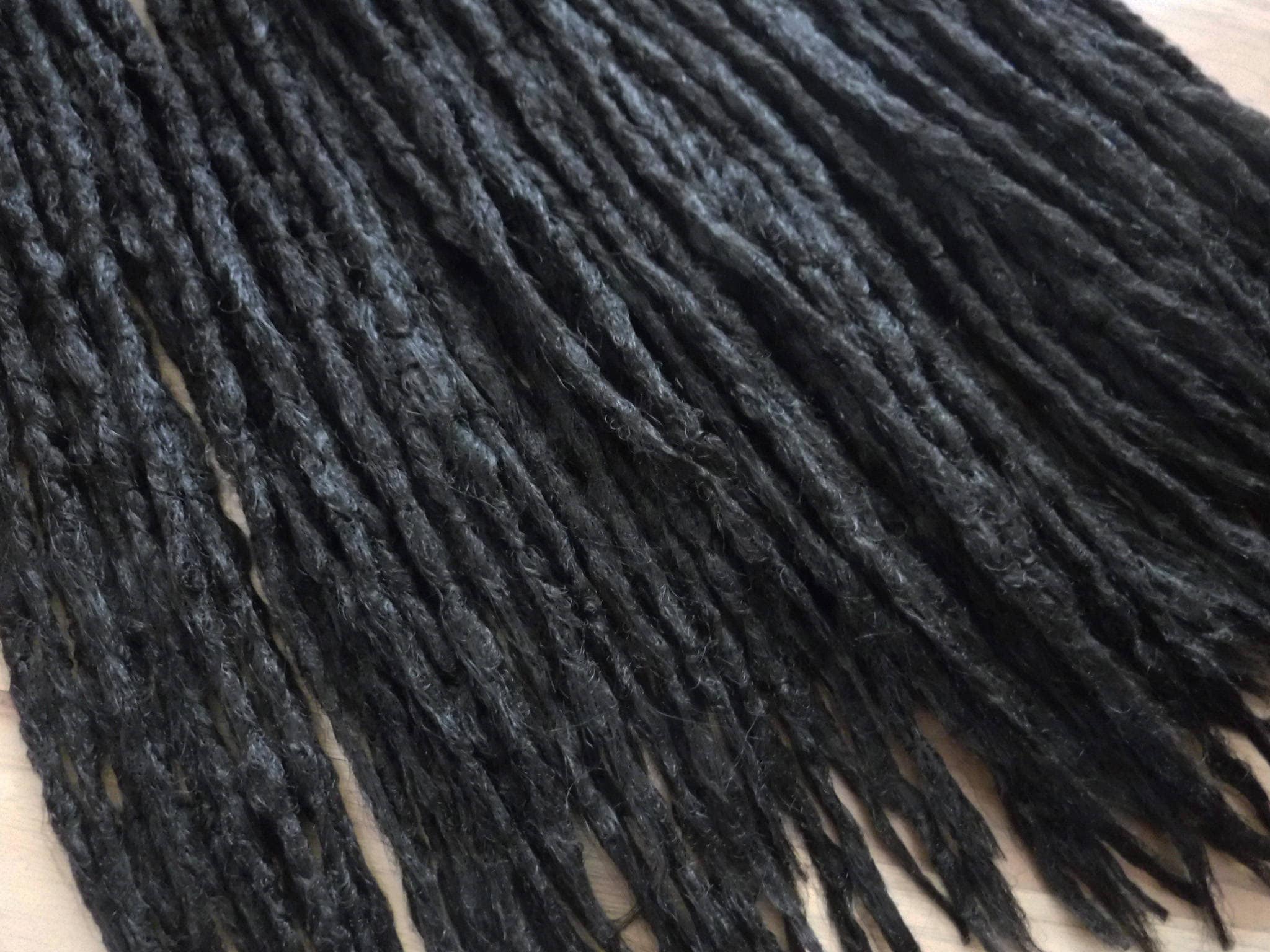 Synthetic Dreadlocks Full Set 80 ends Crocheted Pencil | Etsy