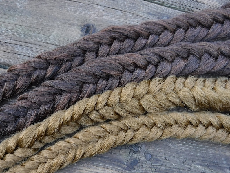 Fishtail Braids Choose Your Color Synthetic Hair - Etsy