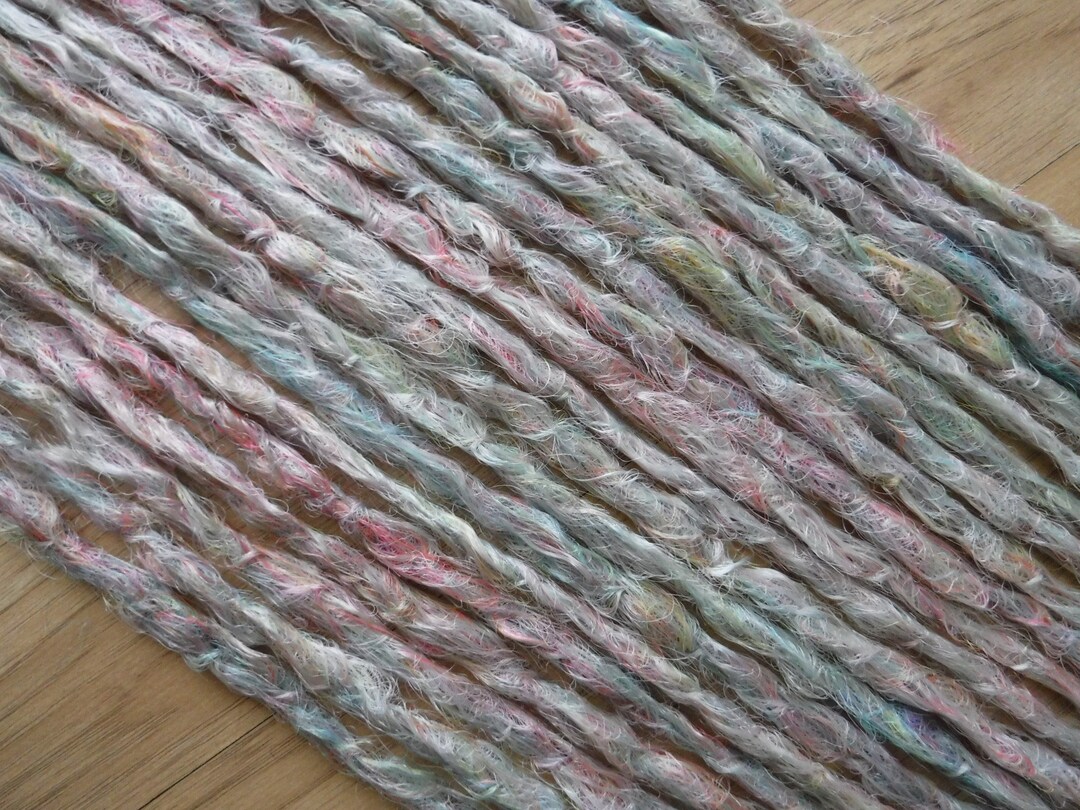 Synthetic Dreadlocks - Custom Color Blend - Holographic - Crocheted ...