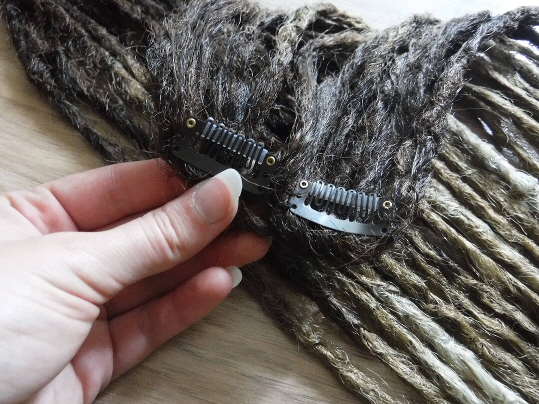Synthetic Dreadlocks - Ombre Weft Clip Quarter Set of 20 Ends ...