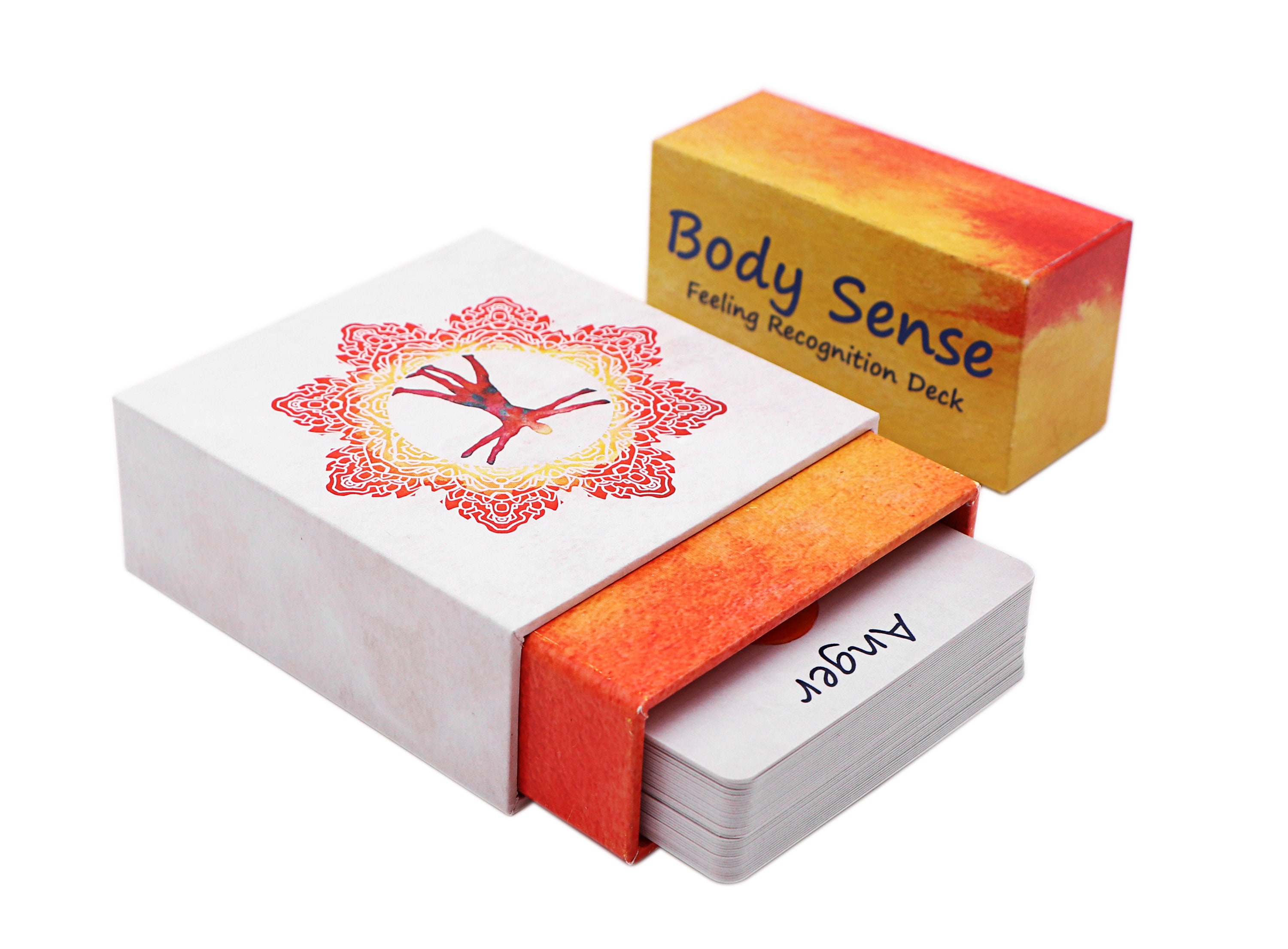 Body Sense Feeling Deck - Emotional Intelligence Study Deck - Hand ...